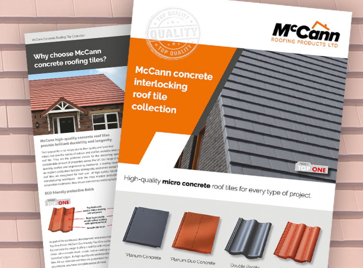 McCann now supply high-quality micro concrete roof tiles