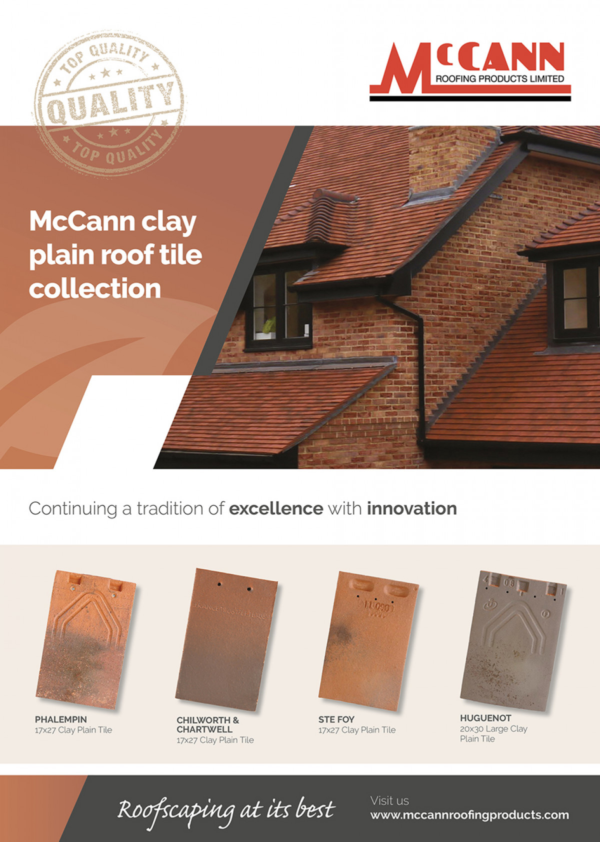 New Clay Plain Roof Tile Brochure Now Available