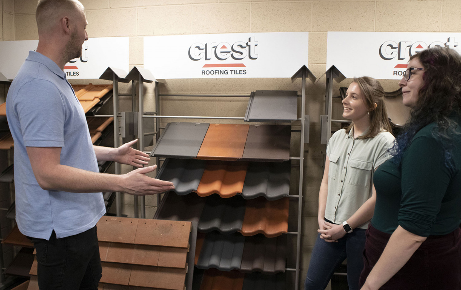 In-House training for Crest sales office roofing team