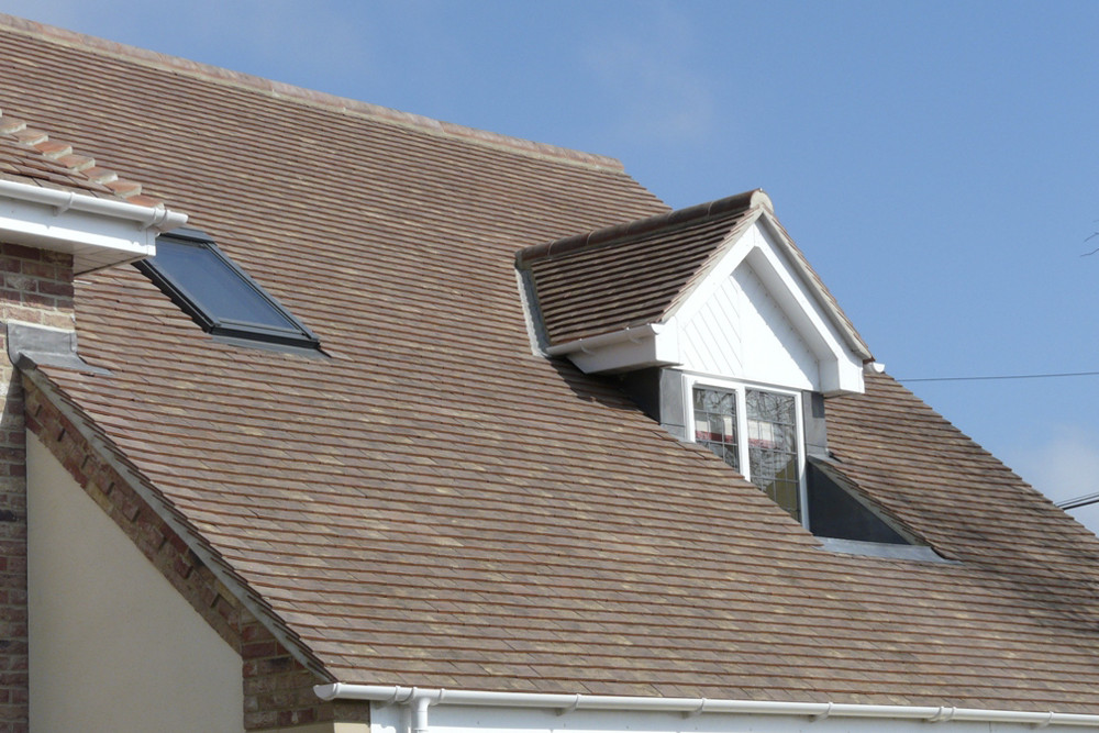 Ste Foy 17x27 Clay Plain Tile - Project from Roofing Distribution UK
